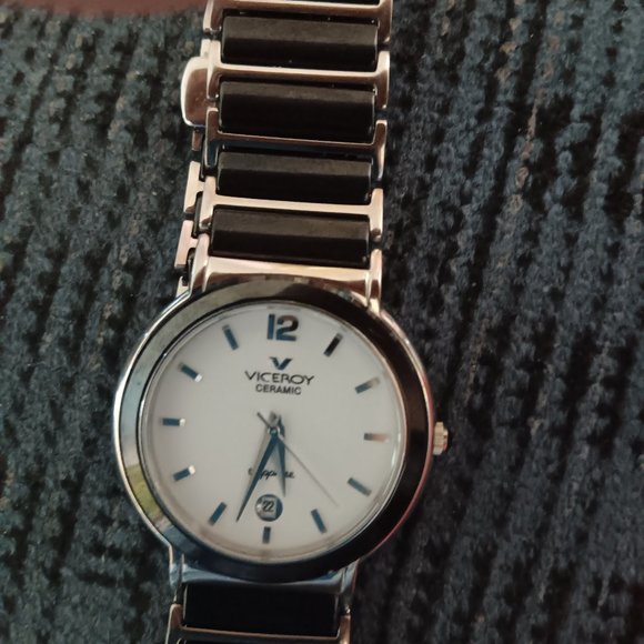 Viceroy | Other | Viceroy Ceramic And Stainless Steel Watch | Poshmark